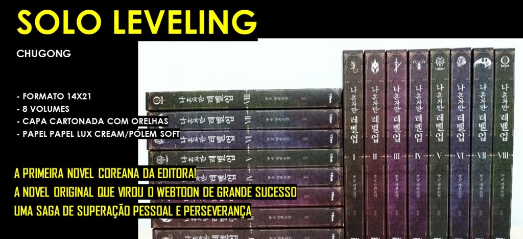 Por fim, a editora NewPOP anunciou a novel de “Solo Leveling ...